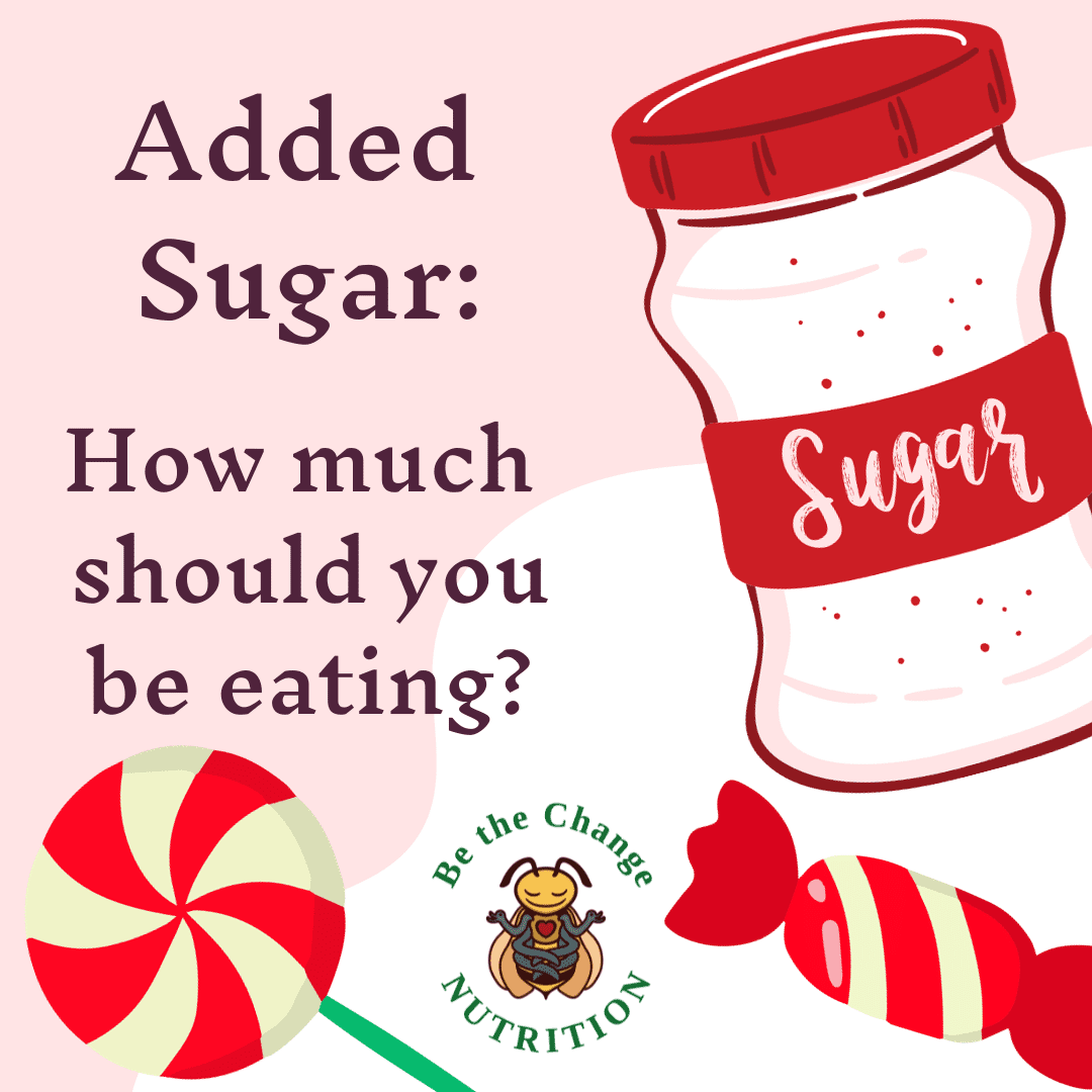 Added Sugar: How Much Should You be Eating? - Be the Change Nutrition
